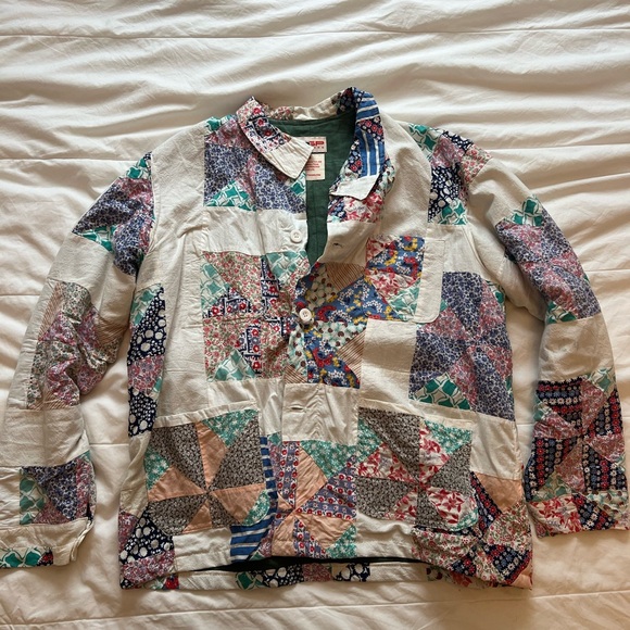 Jackets & Coats | Handmade Quilted Patchwork Jacket | Poshmark